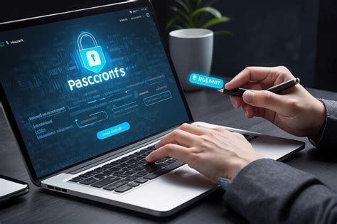 Premium Photo Cyber Security And Security Password Login Online Concept Hands Typing And