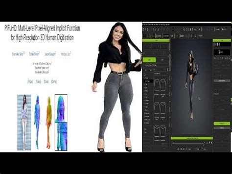 Use PIFuHD to Create a 3D ANIMATED Model of Anyone from a Single Photo - YouTube