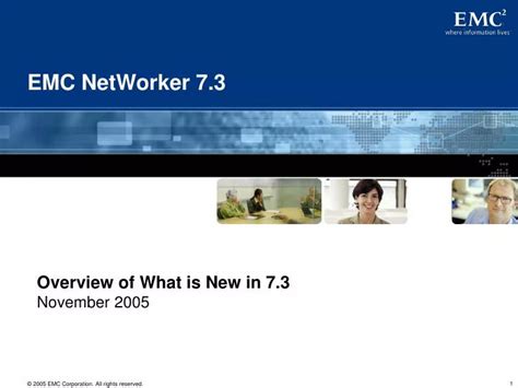 PPT EMC NetWorker PowerPoint Presentation Free Download ID