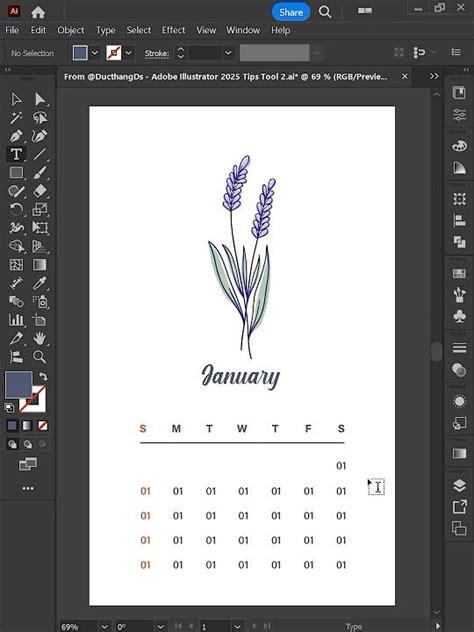 Adobe Illustrator 2025 Tips Use Make Numbers Sequence Scripts Ducthangds Illustratortutorial