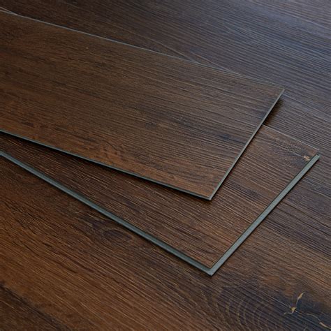 ไม้พื้น Spc Unix Click Lock 4 Mm รุ่น Sp001 สี Chocolate Oak 219 ตรมกล่อง Unix วัสดุตก