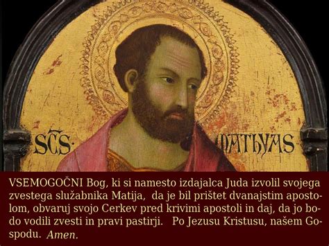 Reformirana Stran Matija Manj Znani Apostol