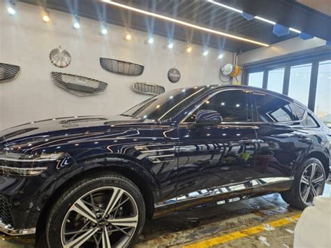 요게 제네시스 Gv80쿠페야거참~잘 생겼네~초퀄리티 신차유리막코팅~ 네이버 블로그