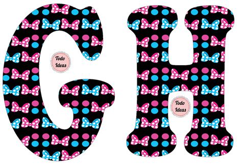 Blog Todo Ideas Y Mami Es Divertida Abecedario Minnie Magic 612