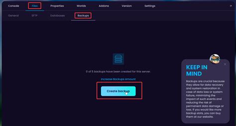 How To Set Up And Use Backups WiseHosting