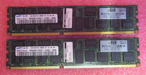 Samsung M393b5173dz1 Cf8q1 8gb And X282x4gband X29 Pc3 8500 Ddr3 1066mhz