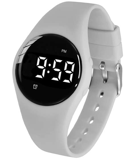 Fibex Vibrating Reminder Watch 15 Alarms Fibex15v2gray Lcdled