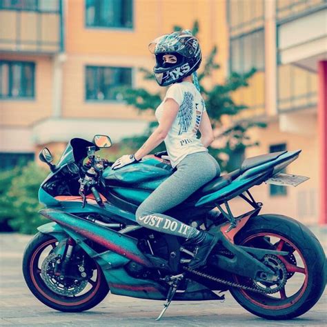 тичкаさん 日 Biker Girl Motorcycle Biker