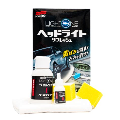 Soft99 Покрытие для фар и пластика Light One 50+8мл 03133 купить