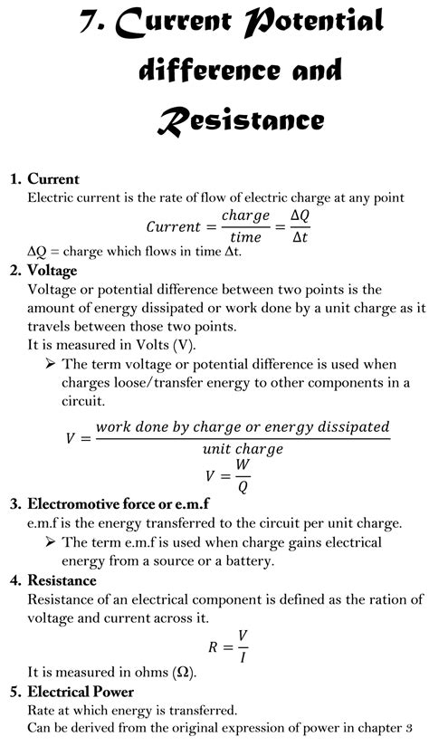 First Class A Level Physics Formula Sheet Cie Mitochondria And Cellular Respiration Diagram