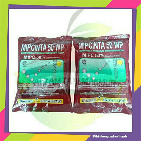 Jual Insektisida Pembasmi Hama MIPCINTA 50 WP 100 Gram Shopee Indonesia