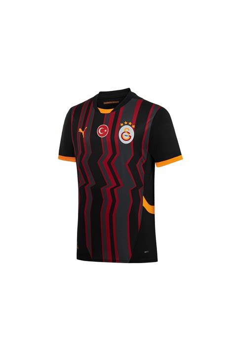Puma Galatasaray 2024 2025 Erkek Futbol 3 Alternatif Forması Siyah