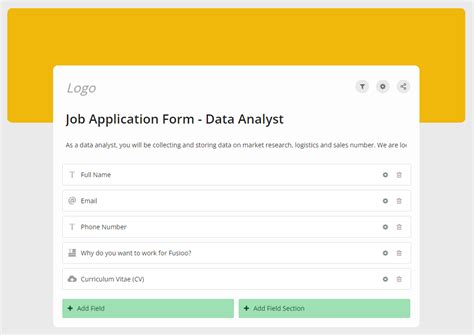 Web Form Examples Fusioo Guide