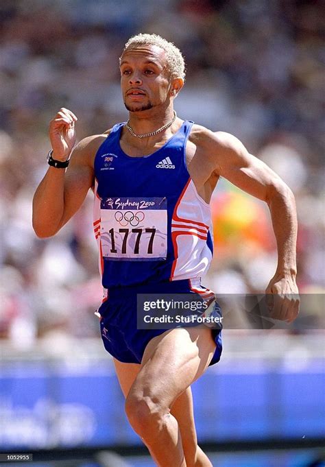 Jamie Baulch Of Great Britain In Action During The Mens 400m Heats At
