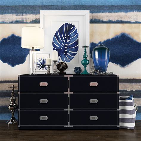 장식 세트 블루 3d 모델 21 3ds Free3d