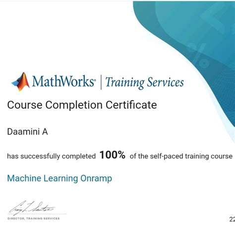 daamini a on linkedin machinelearning matlab certification ai innovation skilldevelopment