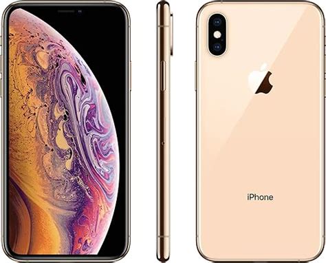 Amazon Com Apple Iphone Xs Gb Gold Fully Unlocked Renewed Cell Phones Accessories