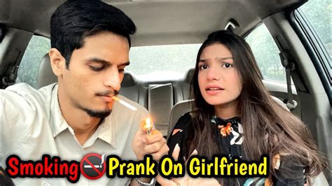 Smoking Prank On Girlfriend Gone Wrong She Slapped Me 😭 Youtube