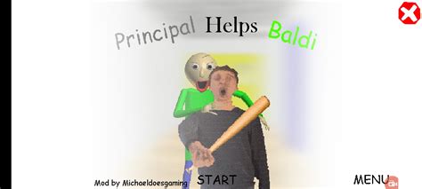 Principal Help Baldi Android Mod Beta Mod By Baldis Basics Official Vn