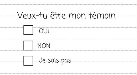 Texte De Demande De Témoin De Mariage Nos Exemples Fizzer
