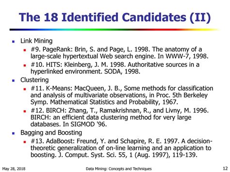 Data Mining Concepts And Techniques Ppt Download