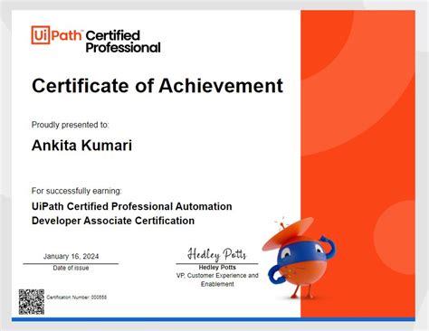 Im Thrilled To Share That Ive Successfully Cleared The Uipath Certified Professional