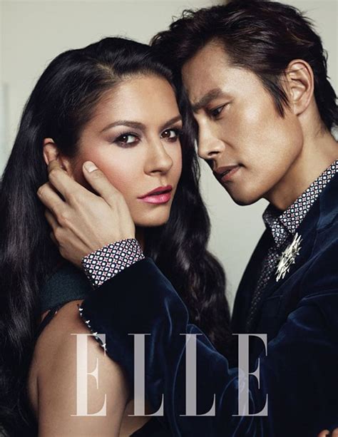 Lee Byung Hun And Catherine Zeta Jones Elle Korea August 2013 Catherine Zeta Jones Lee