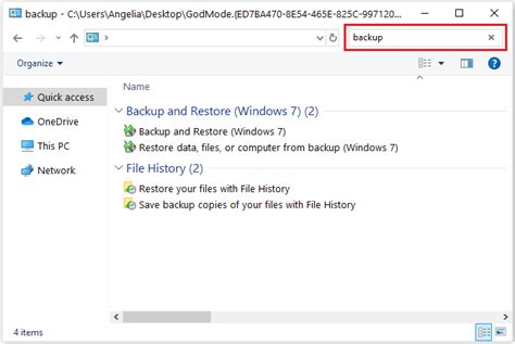 Enable And Use God Mode In Windows