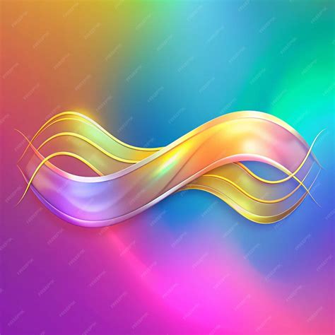 A Colorful Background With A Rainbow Colored Line And A Rainbow Colored
