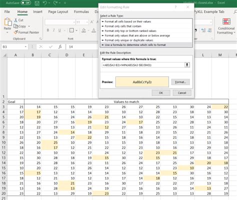 Using Conditional Formatting With Array Formulas Newton Excel Bach