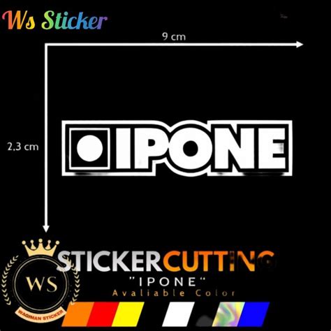 Stiker Sticker Cutting Ipone Logo Lazada Indonesia