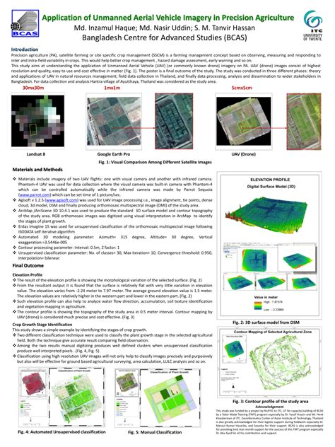 PDF Application Of Unmanned Aerial Vehicle Imagery In Precision