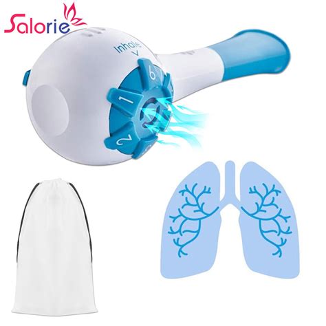Salorie Lung Exerciser Expander Device Lung Capacity Abdominal