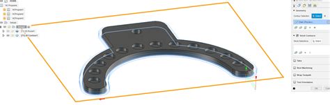 Solved What Operation Can I Use To Cut Out The Outline Of My Object From A Sheet Of Aluminum