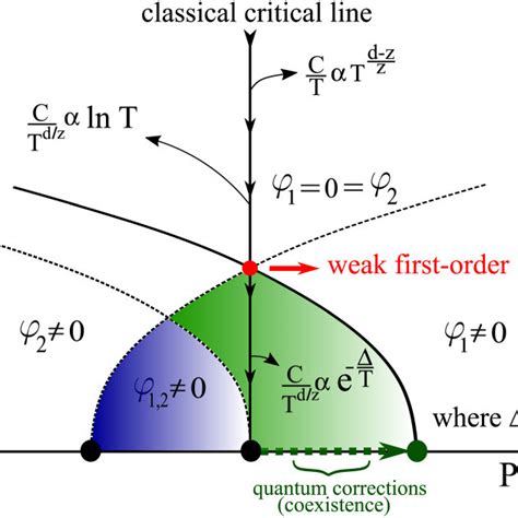 Schematic Phase Diagram Of The Specific Heat Scaling Regimes For Download Scientific Diagram