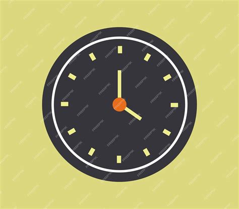 Premium Vector Clock