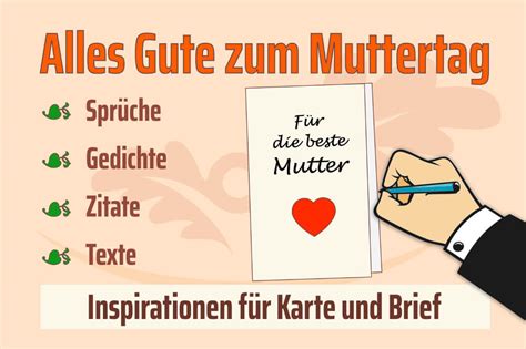 Muttertagssprüche Liebevolle Verse für Mutter