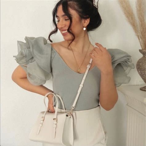 Zara Tops Nwt Zara Organza Crop Top Poshmark