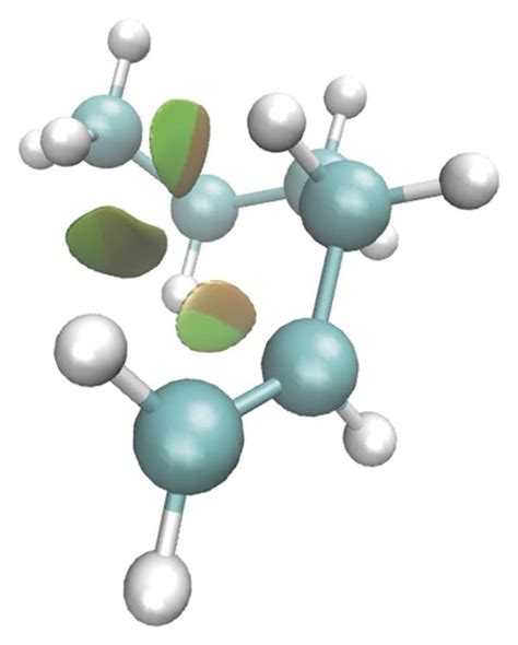A Optimized Geometries Of Conformers Of Hex 1 Ene B Reduced