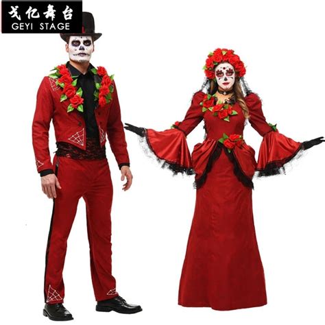 Day Of The Dead Couple Costume