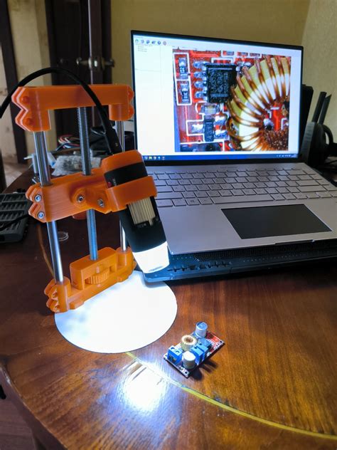 Usb Microscope Cap By Msergw Makerworld