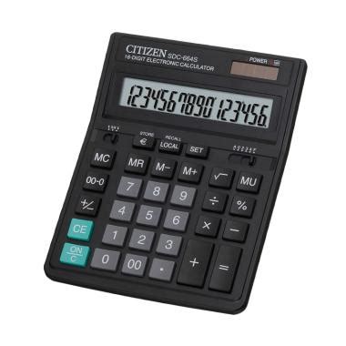 Jual Kalkulator 16 Digit Citizen Sdc 664 S Original Murah - Harga ...
