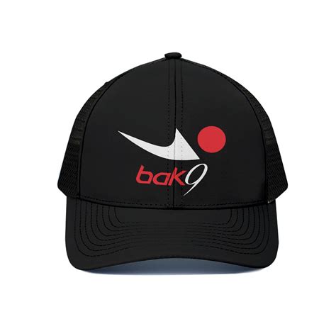 Cap52mesh Bak9 Golf Clothing