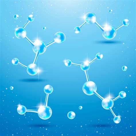 Premium Vector Gradient Molecules Collection Icon