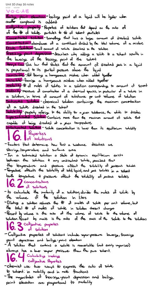 Unit 10 Chap 16 Notes Unit 10 Chap 16 Notes 4 7 22 8 26 AM Studocu