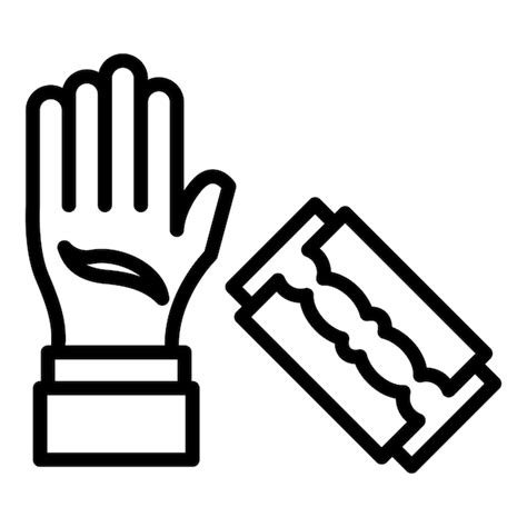 Premium Vector Cutting Icon Style