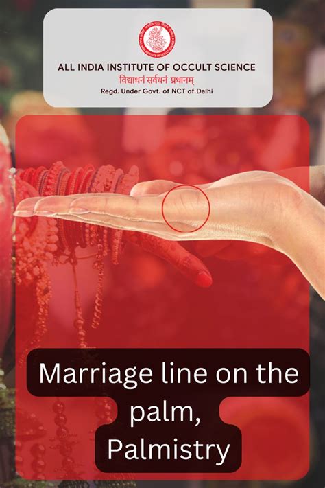 Unlock The Secrets Of Your Love Life With Palmistrys Marriage Line