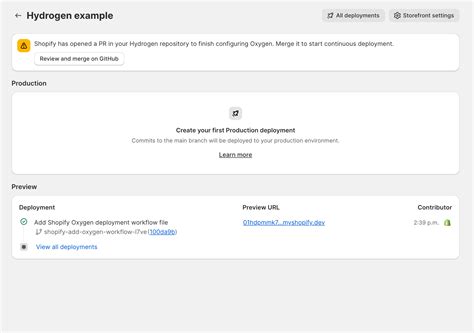 Hydrogen Ci Cd With Github