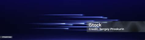 스피드 라인 파란색 또는 네온 스피드 라이트 라인의 배경입니다 어두운 배경의 역동적인 조명 고속 네온 스피드 라인의 개념 벡터 0명에 대한 스톡 벡터 아트 및 기타 이미지