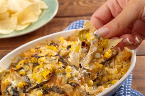 Roasted Poblano And Corn Dip Cacique® Foods